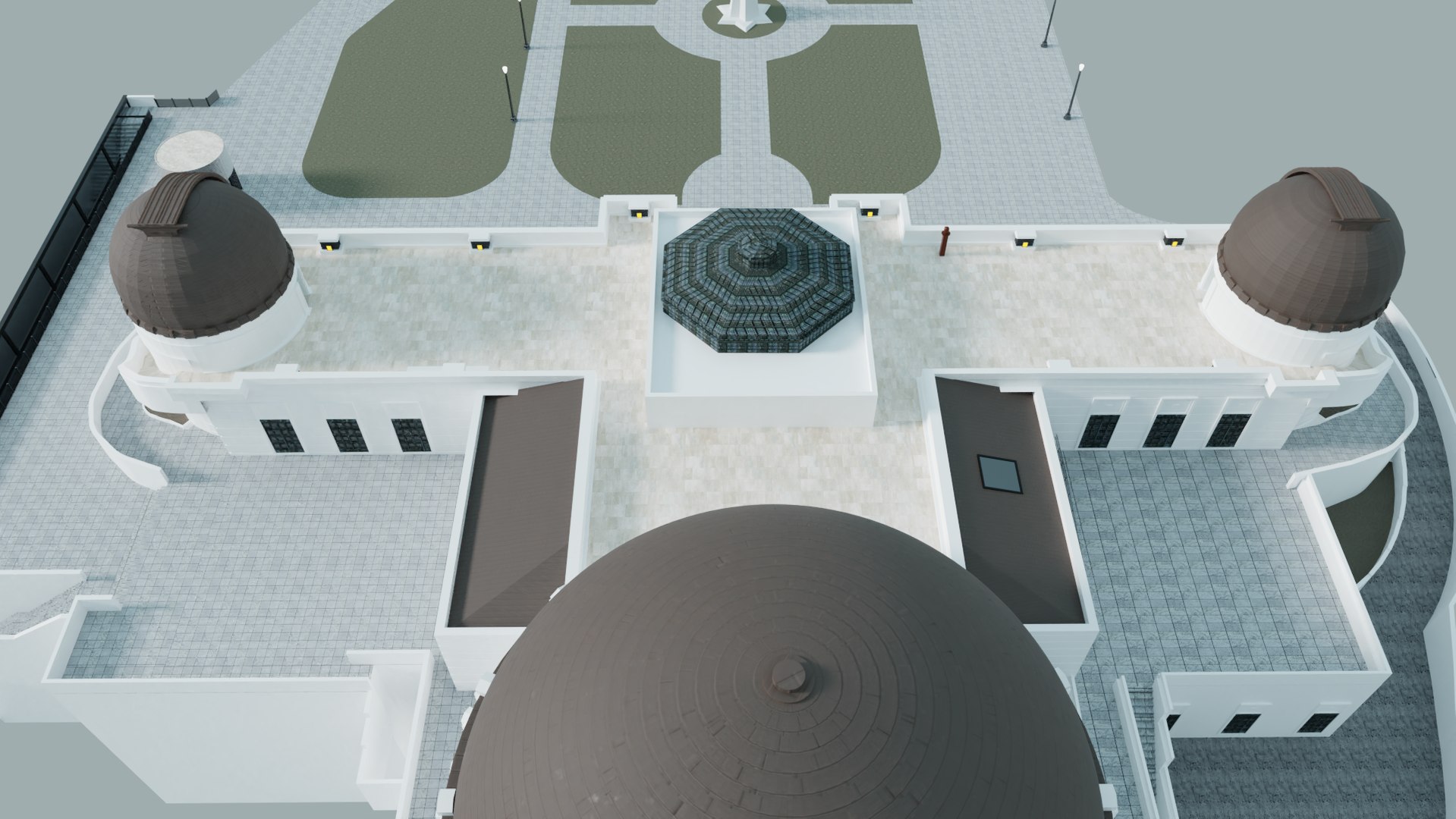 Griffith Observatory 3D Model - TurboSquid 1647294