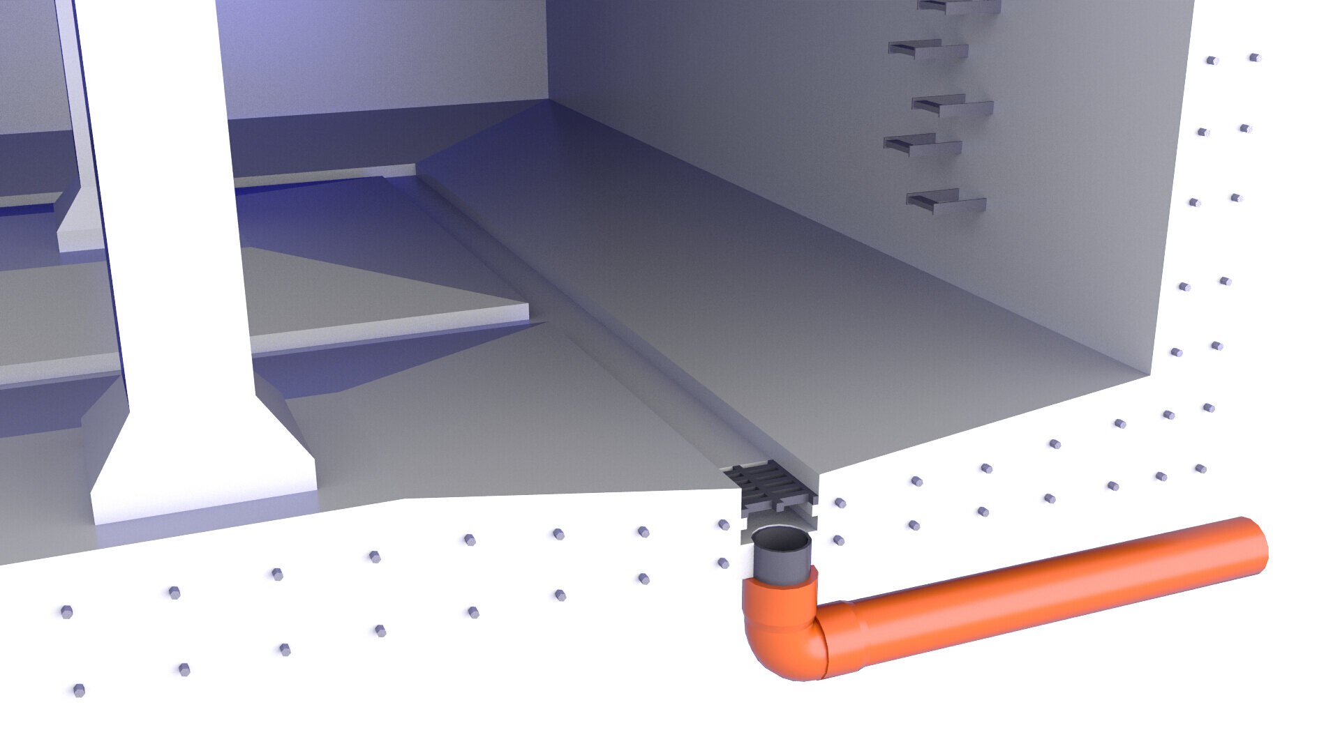 3D Stormwater Tank Diagram Low 1 Model - TurboSquid 2096462