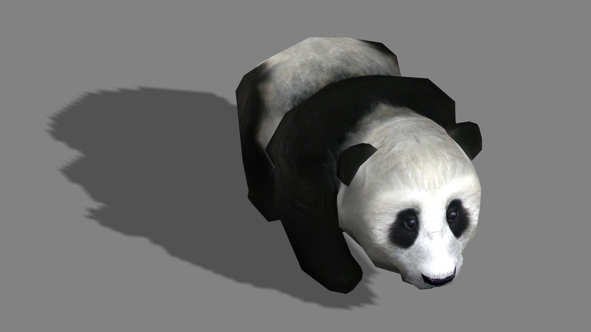 Adorable Panda Baby 3d 3ds
