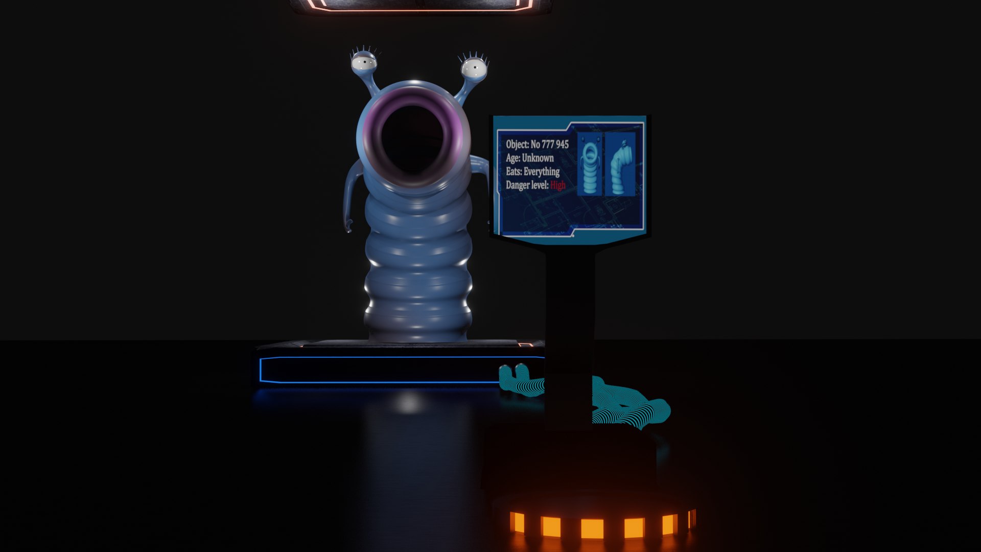 3D Model Bladis Fantasy Character Alien - TurboSquid 2025435