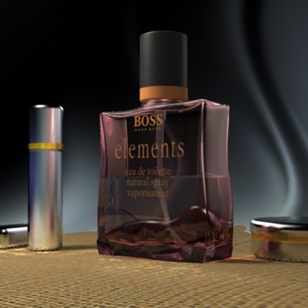 3d Model Of Perfumes