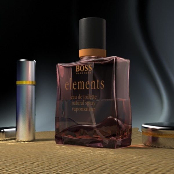 3d model of perfumes