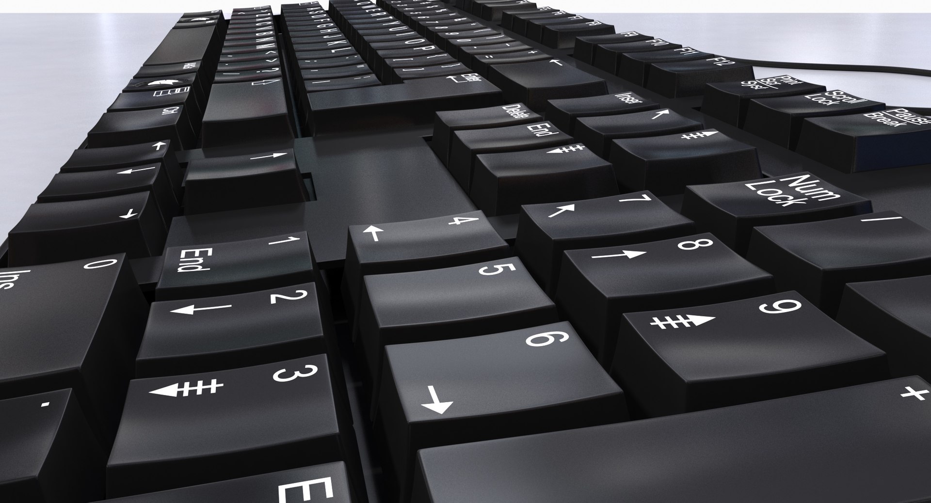 3D Model Keyboard Qwerty Azerty - TurboSquid 1161733