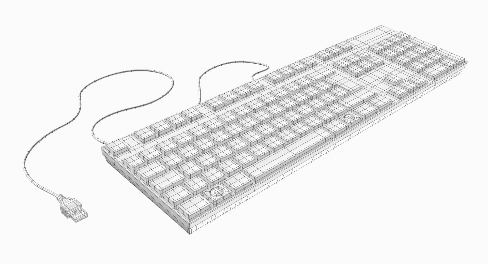 3D Model Keyboard Qwerty Azerty - TurboSquid 1161733