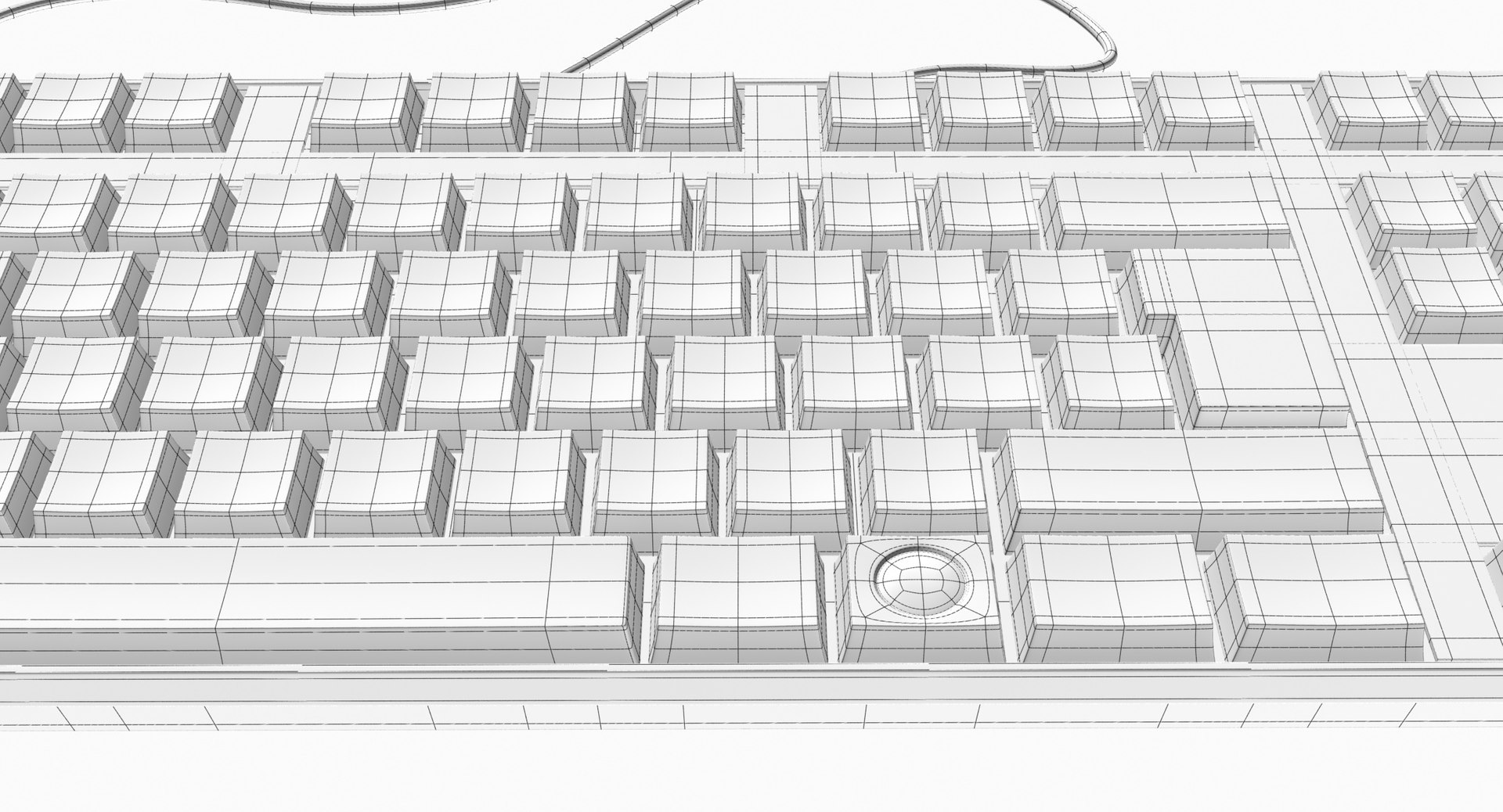 3D Model Keyboard Qwerty Azerty - TurboSquid 1161733