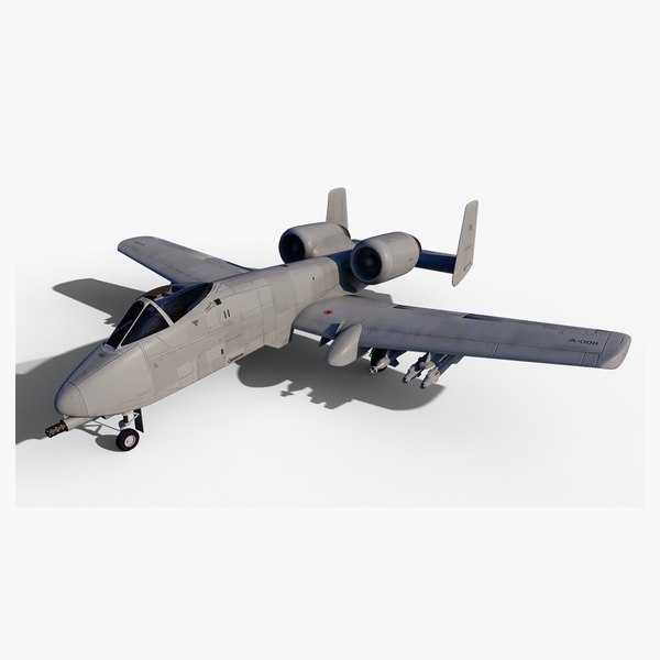 modèle 3D de Thunderbolt II A-10 - TurboSquid 2056162