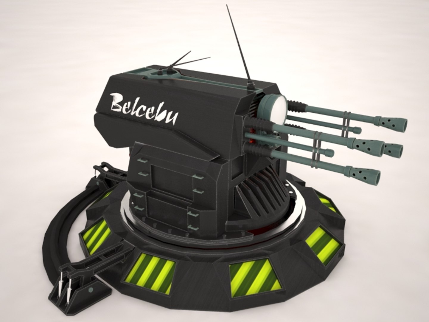 3d 8 turret model