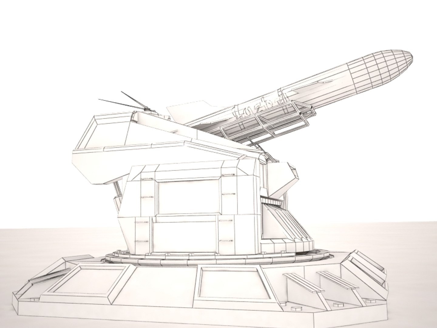 3d 8 turret model