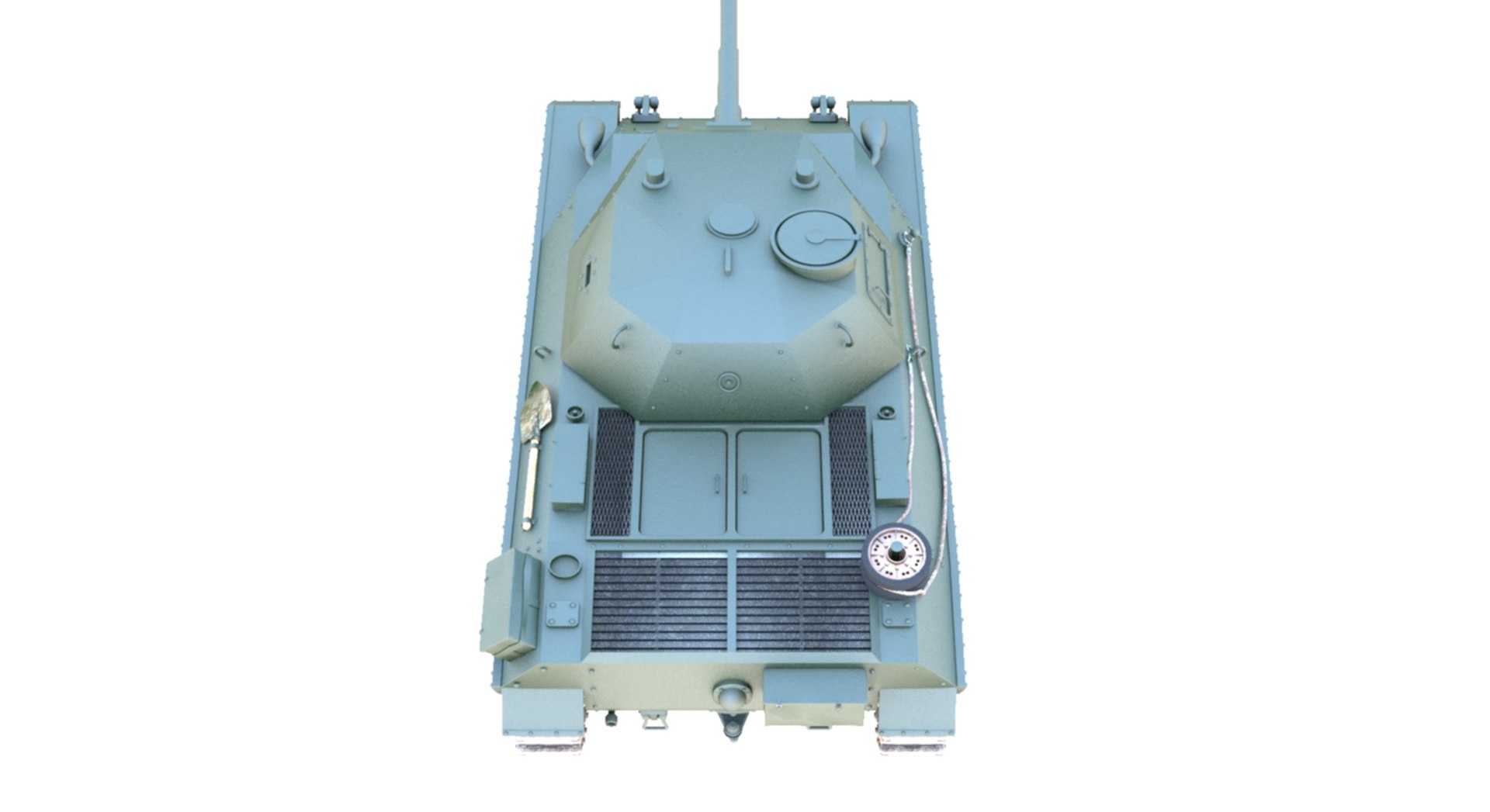 Italian Tank P43 Model - TurboSquid 1278495