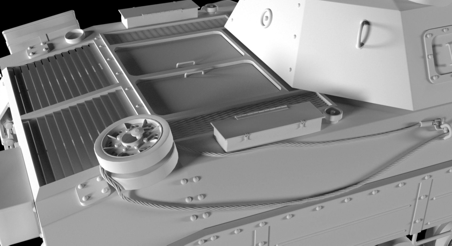Italian Tank P43 Model - TurboSquid 1278495