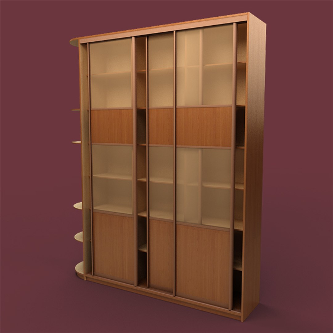 bookcase 3d model