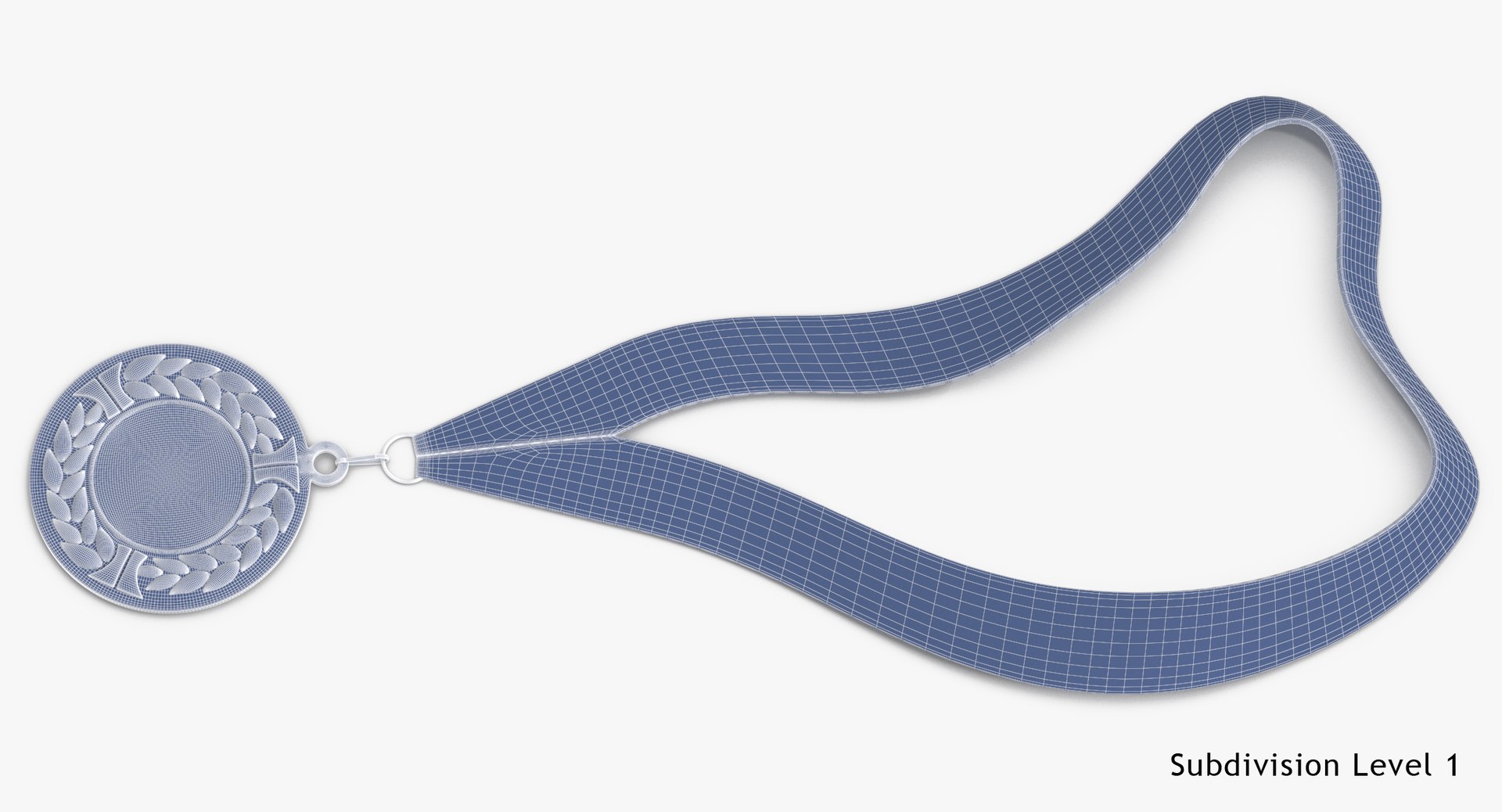 Olympic Style Medal 01 3D - TurboSquid 1383279