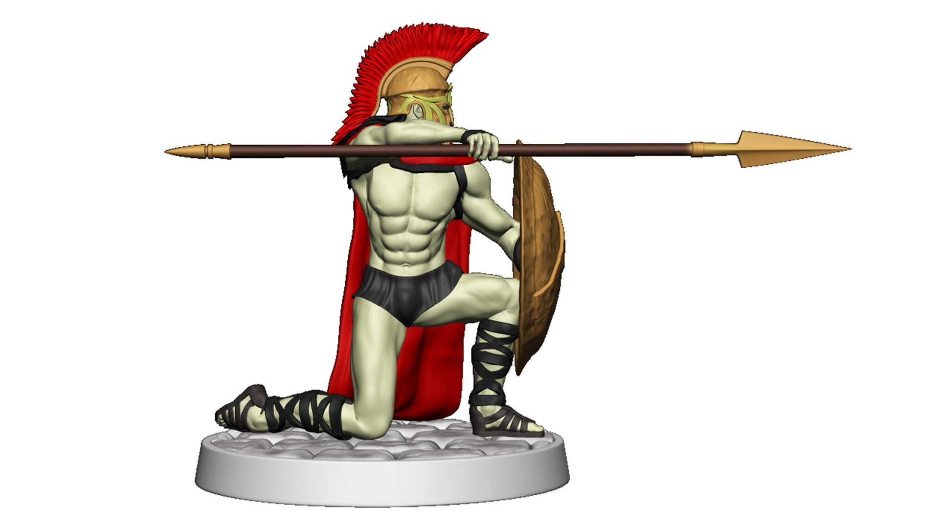Spartan 6 Starter Set Light Spartan Army 3D Model - TurboSquid 2312169