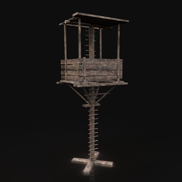 3D aaa gen watchtower model - TurboSquid 1506635
