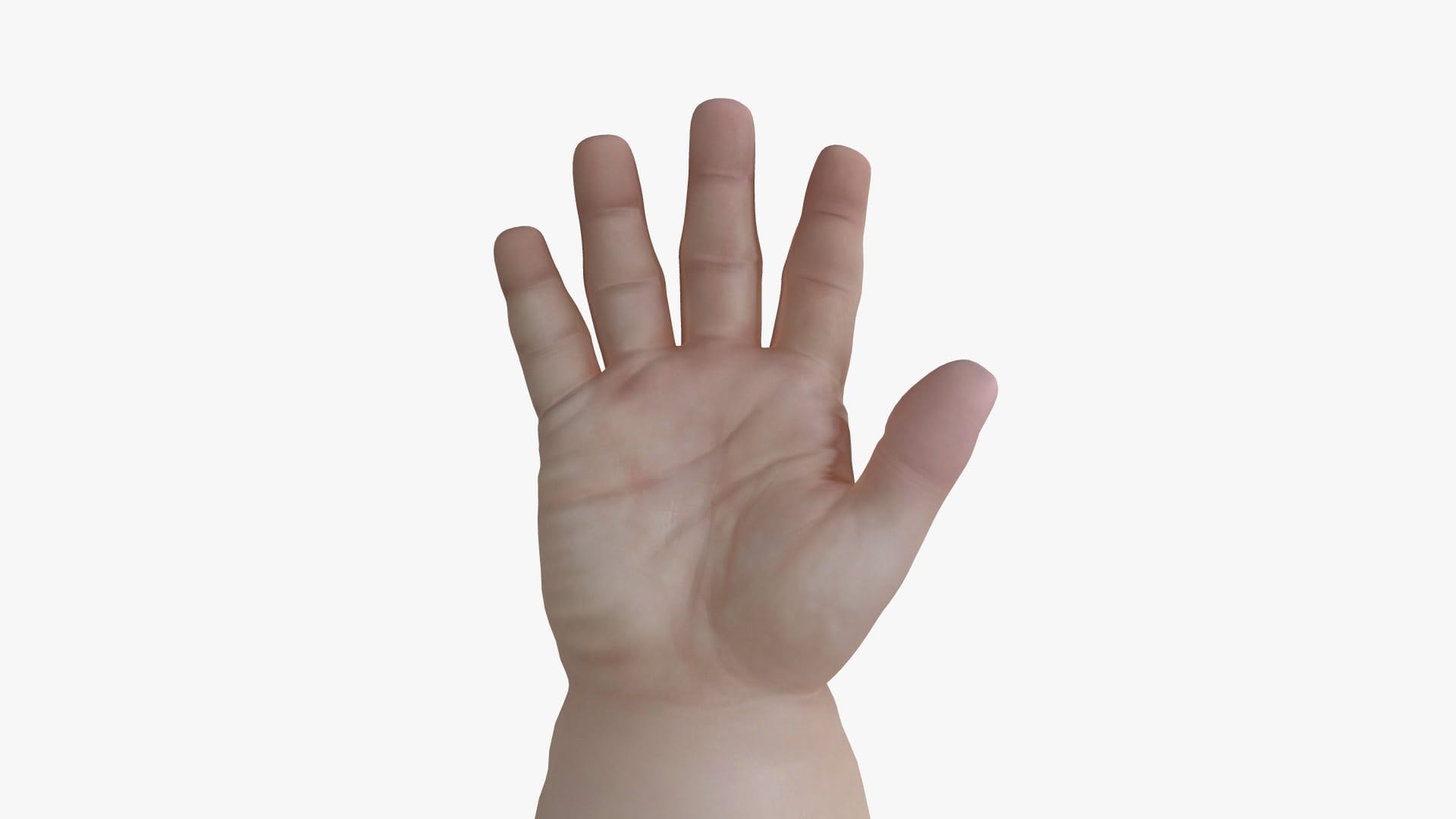 HND-022 Baby Hand Animation 3D - TurboSquid 2138450