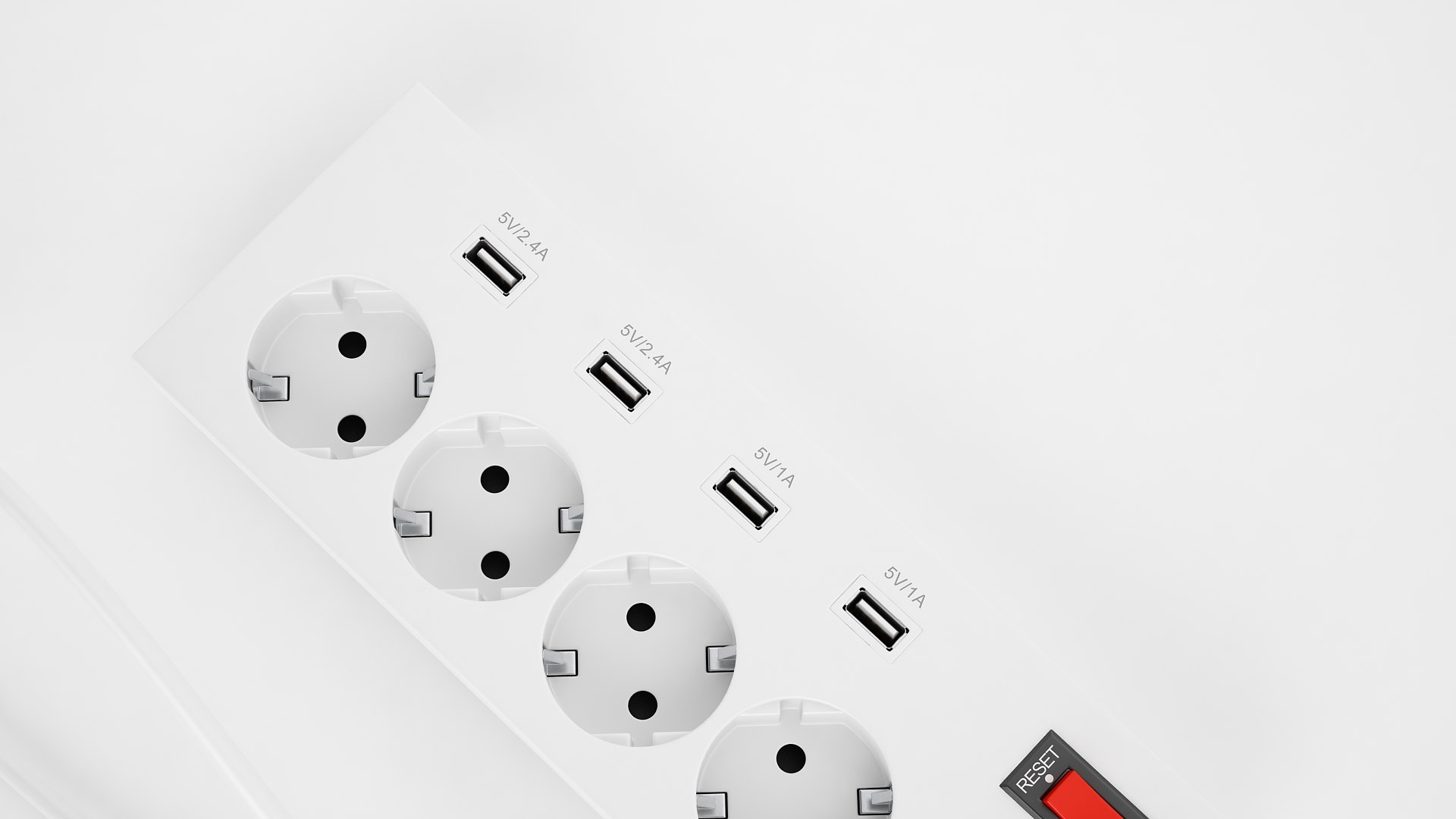 Power Strip Outlet 3D Model - TurboSquid 1483663