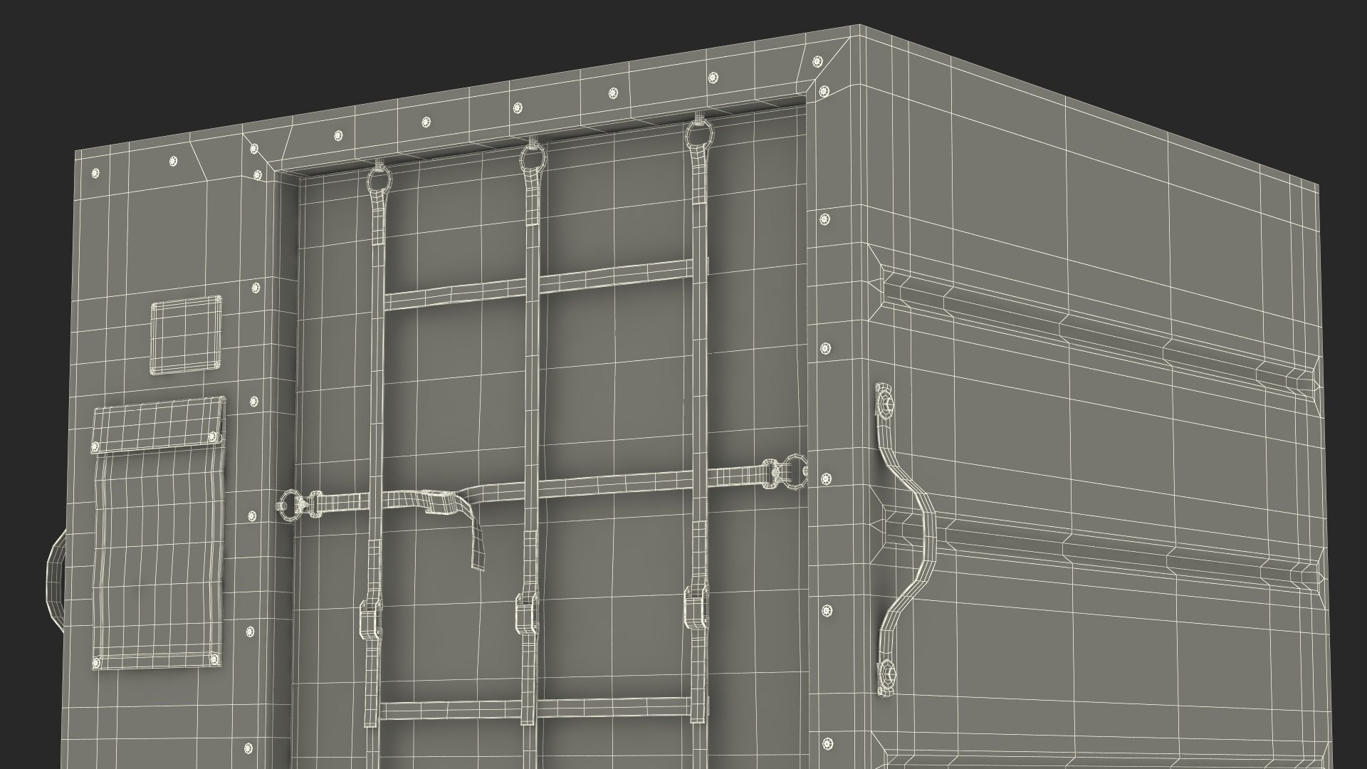 Air Cargo Container ULD LD 2 Blue model - TurboSquid 2065888