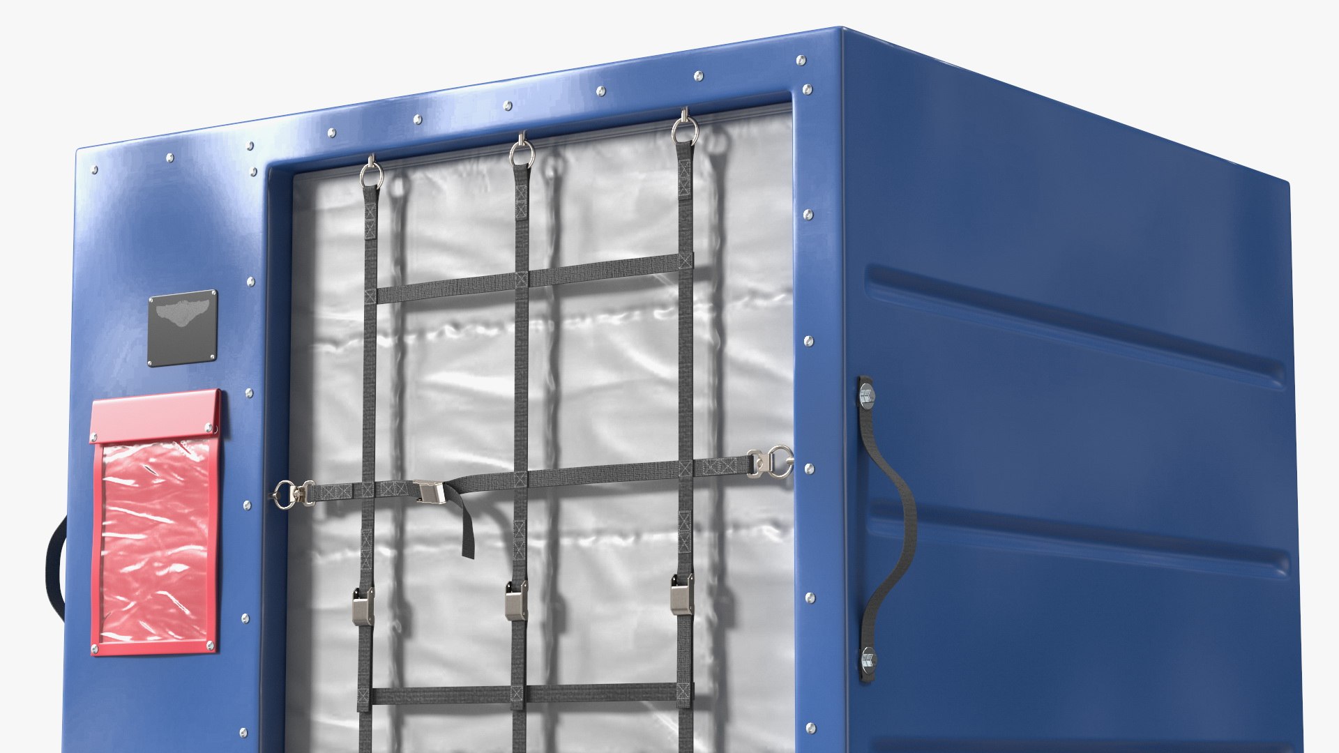 Air Cargo Container ULD LD 2 Blue model - TurboSquid 2065888