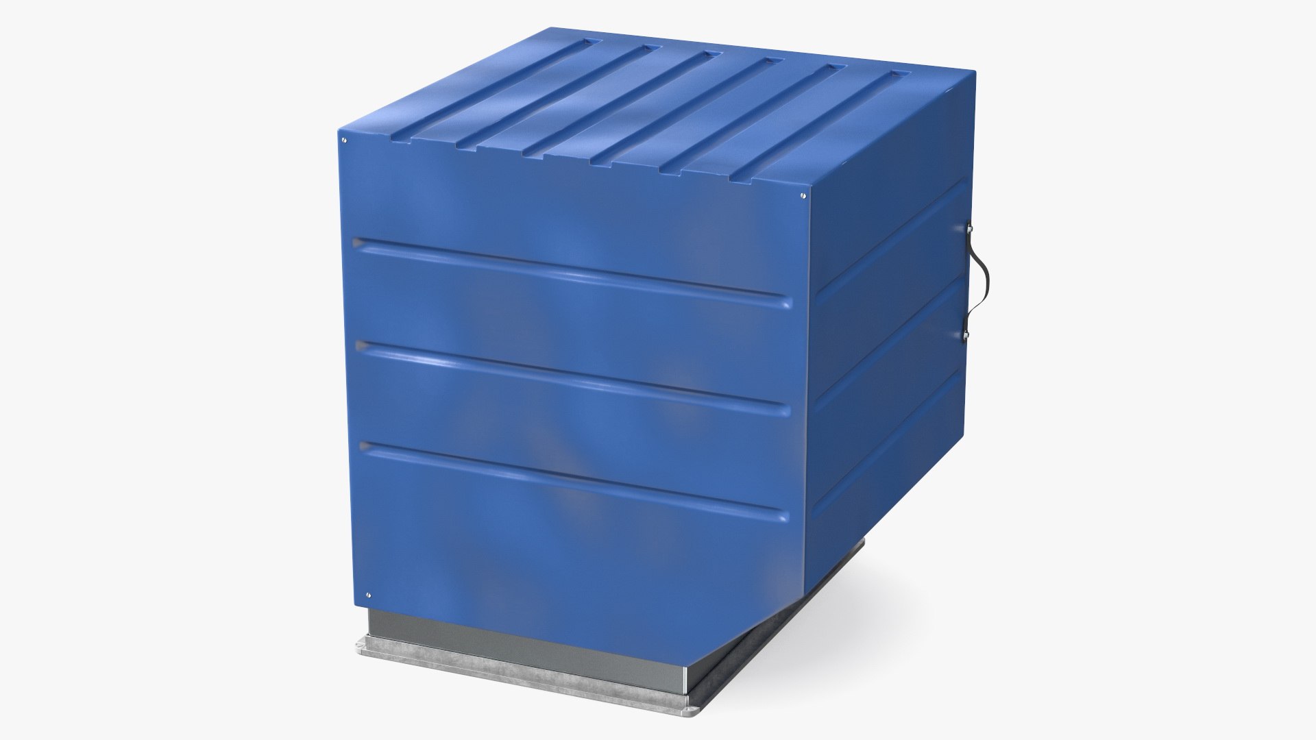Air Cargo Container ULD LD 2 Blue Model - TurboSquid 2065888