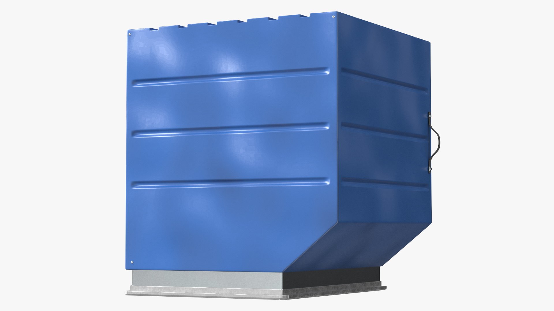 Air Cargo Container ULD LD 2 Blue model - TurboSquid 2065888