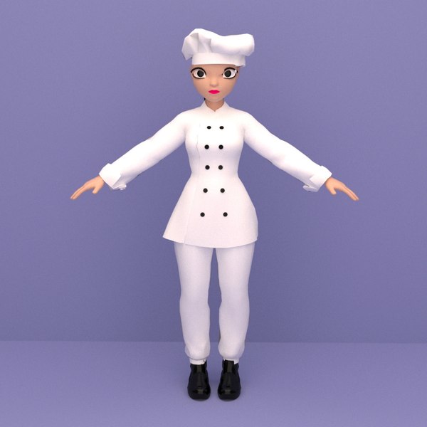 3D Chef Models | TurboSquid