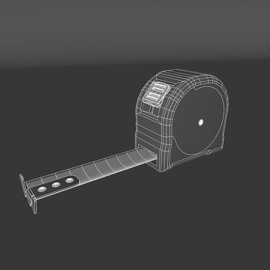 Tape Measurer Extendable 3D Model - TurboSquid 1417354