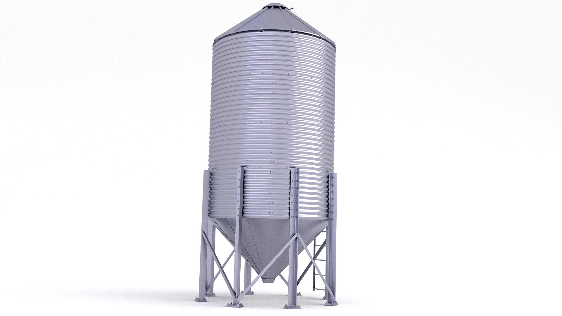 3D Silo Model - TurboSquid 1525696