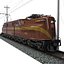 Gg1 Electric Locomotive 3d Model