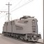 Gg1 Electric Locomotive 3d Model