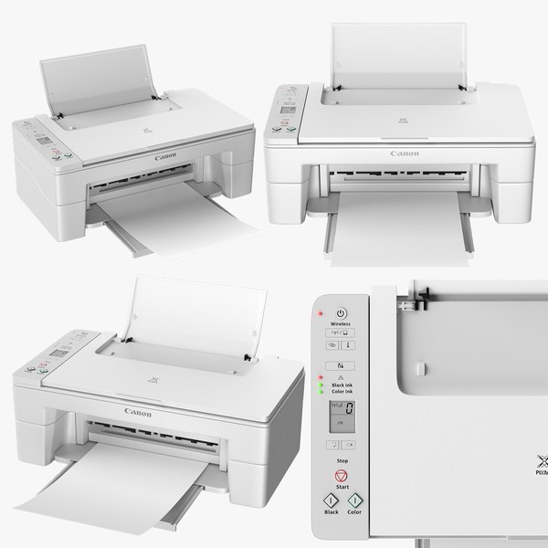 modelo 3d Printer Canon Pixma Ts3151 - TurboSquid 1976199