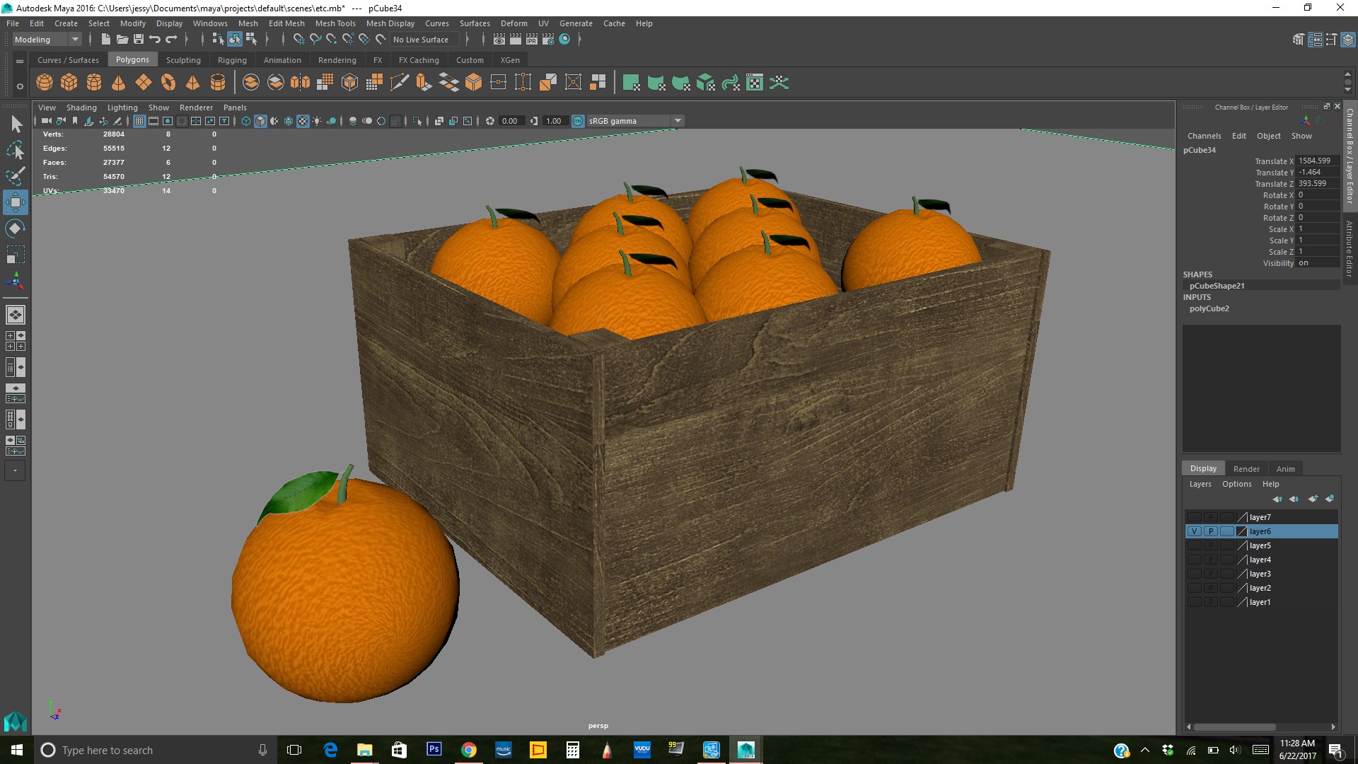 Orange Model - TurboSquid 1170561