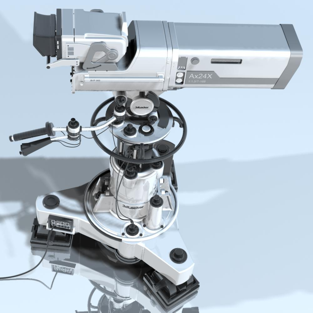 professional broadcast camera sony 3d max