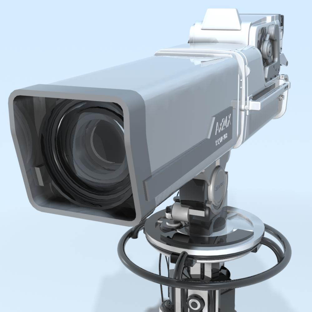 professional broadcast camera sony 3d max