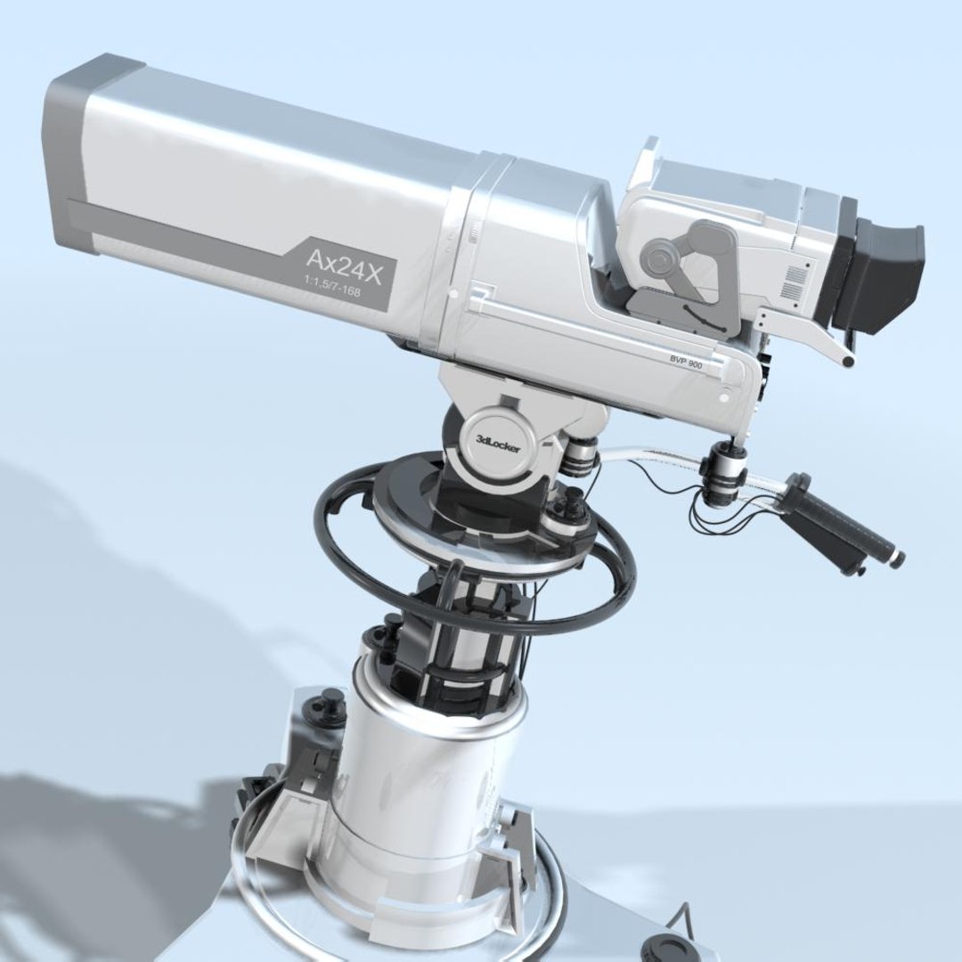 Professional Broadcast Camera Sony 3d Max
