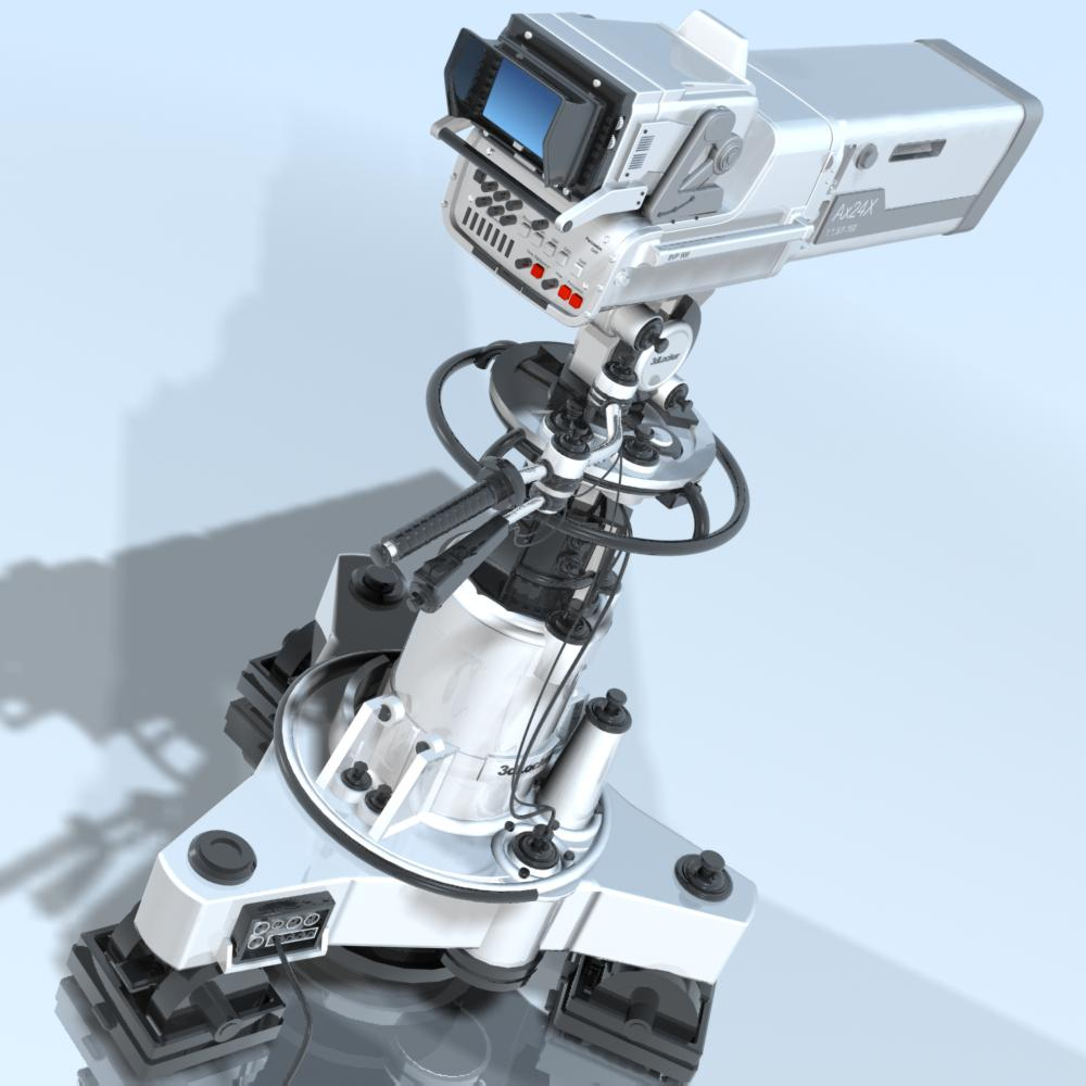 professional broadcast camera sony 3d max