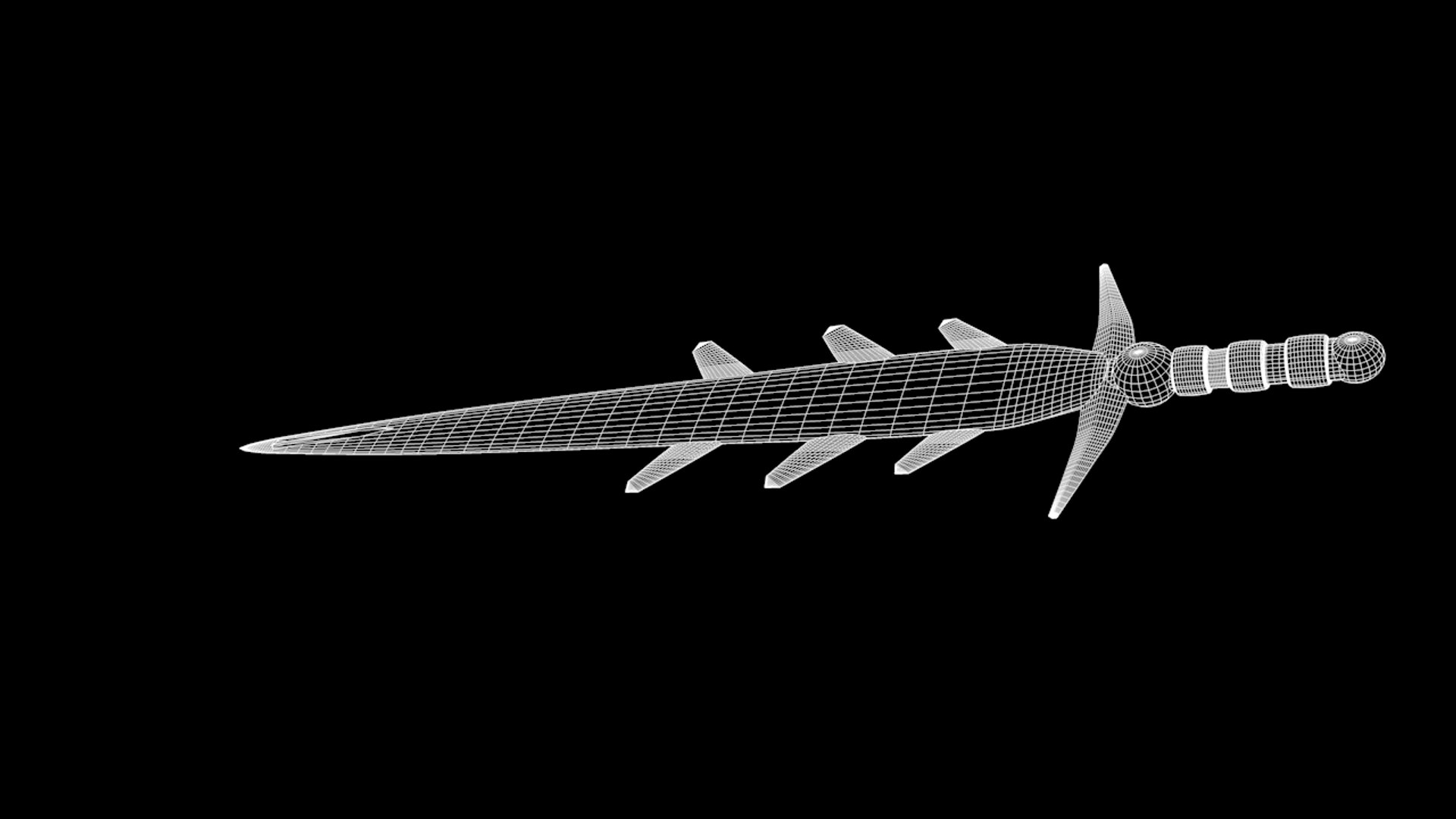 3d sword model