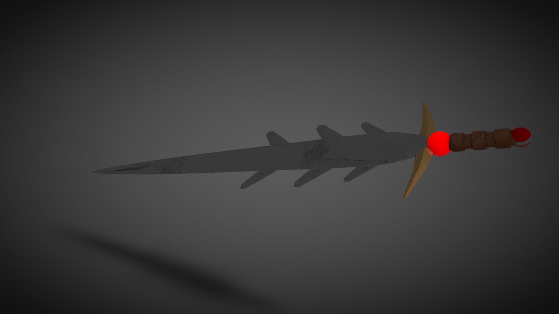 3d sword model