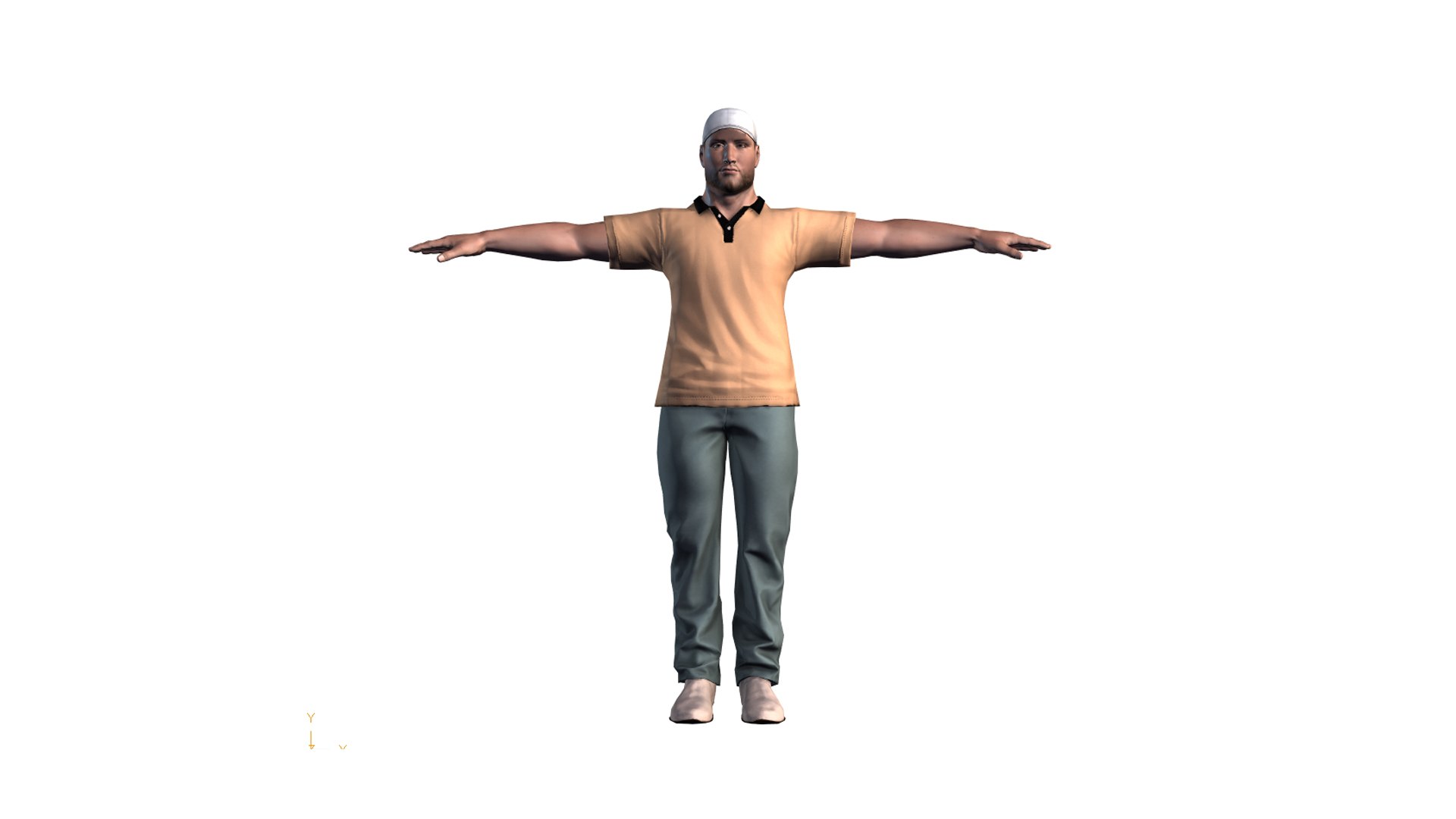 Human Golf Player 3D Model 3D - TurboSquid 1727562