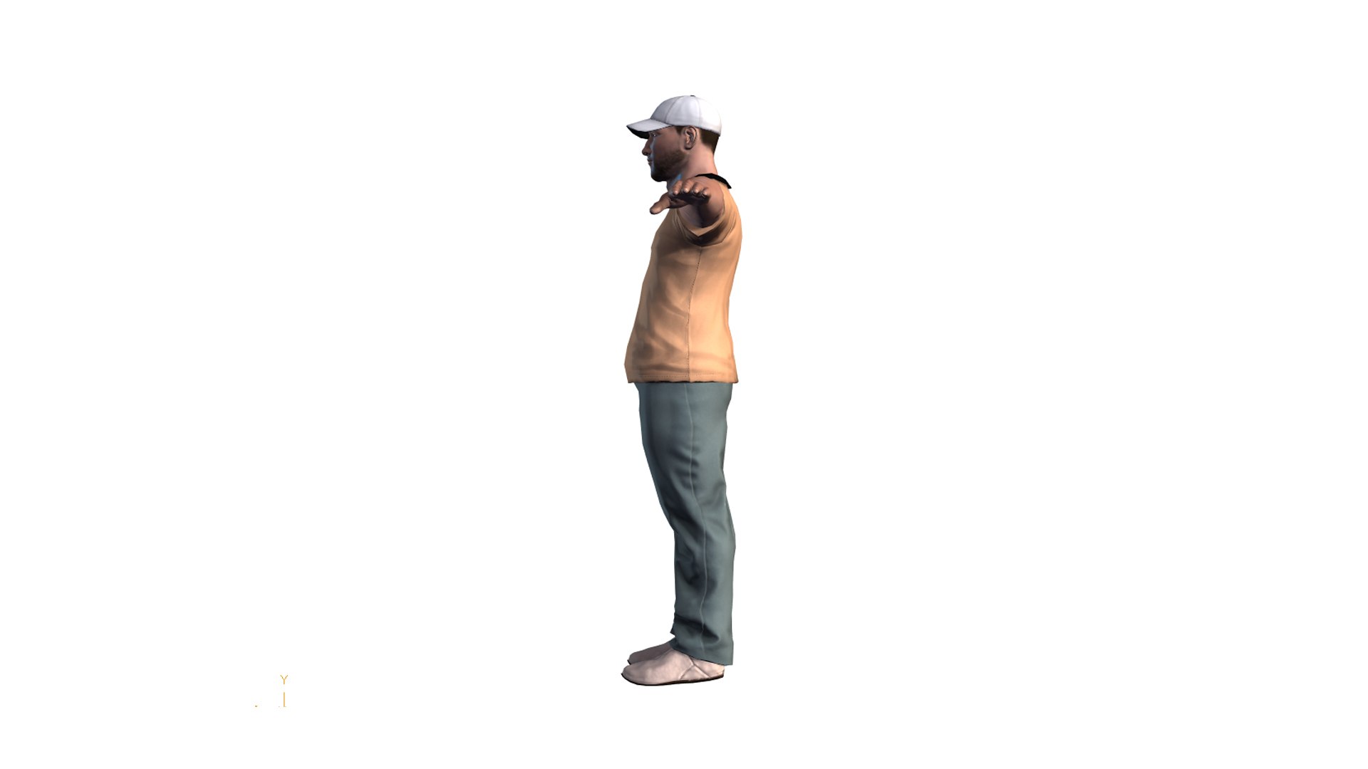 Human golf player 3D Model 3D - TurboSquid 1727562