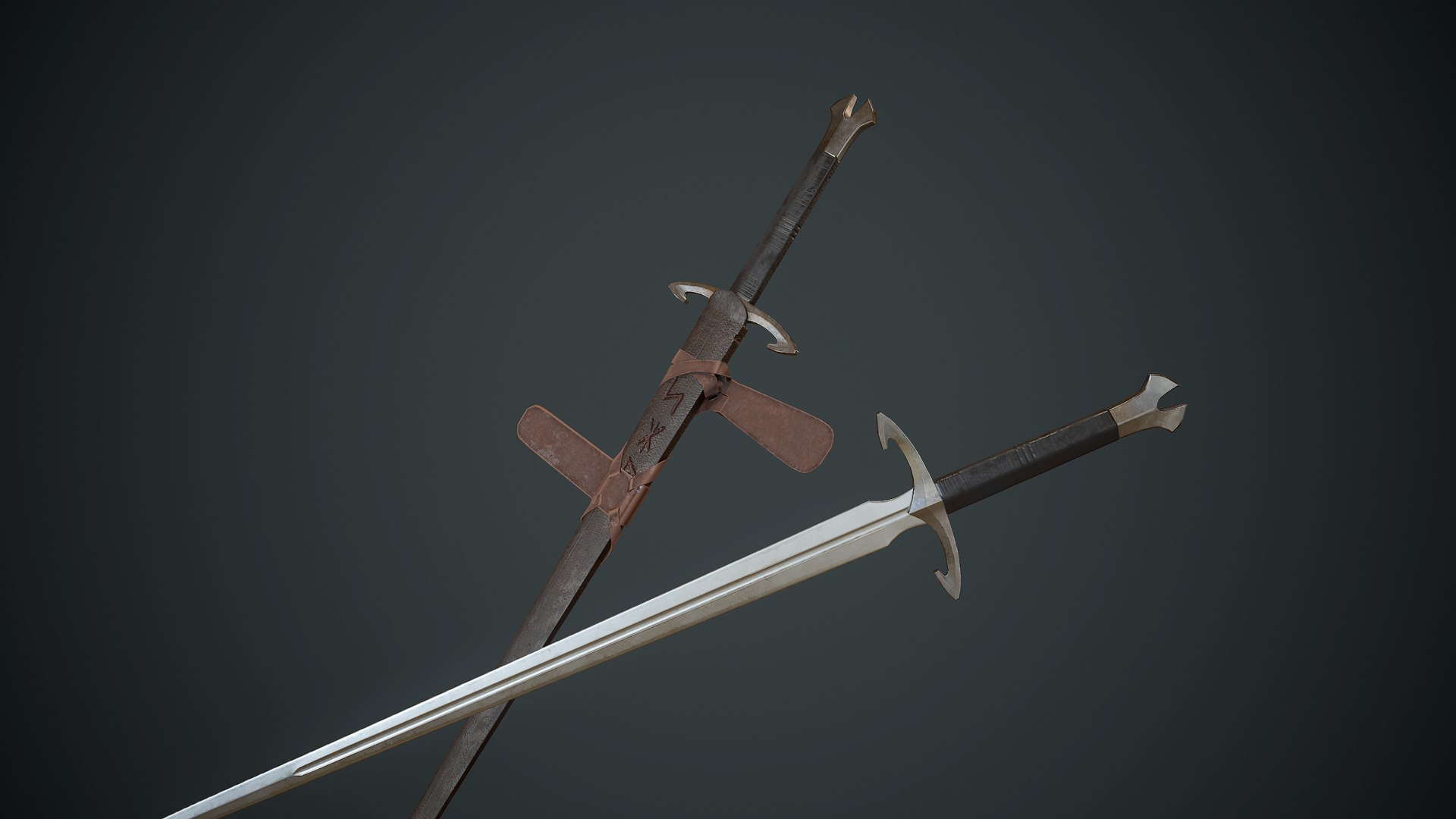 Medieval Sword 3D Model - TurboSquid 1260777