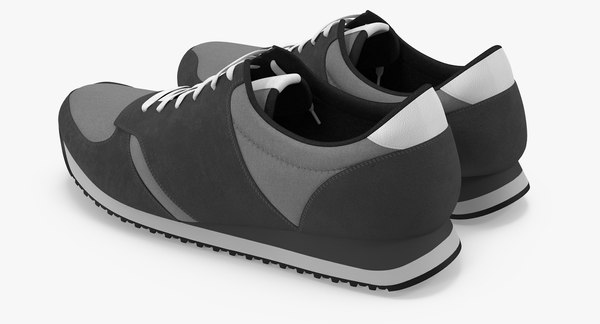 3d model running shoes