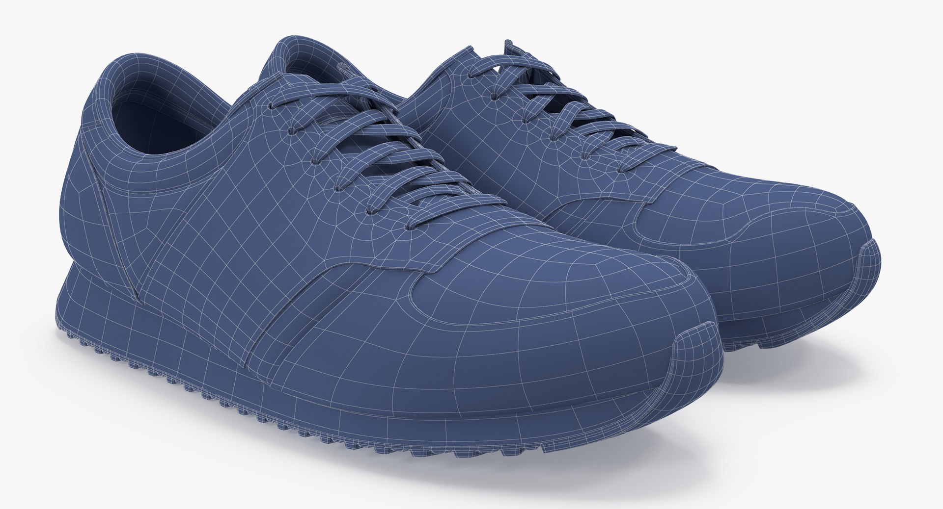 3d Model Running Shoes