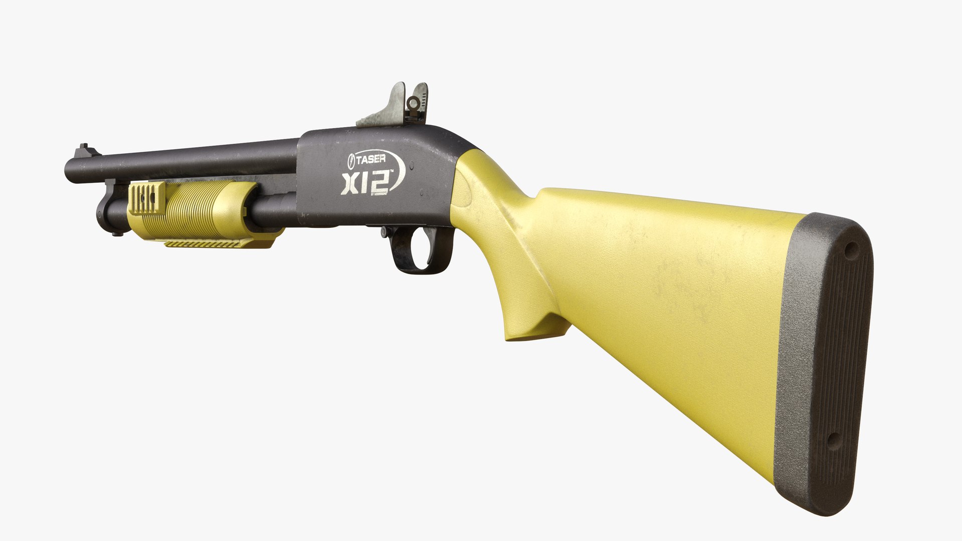 Taser X12 Shotgun Model - TurboSquid 1609770