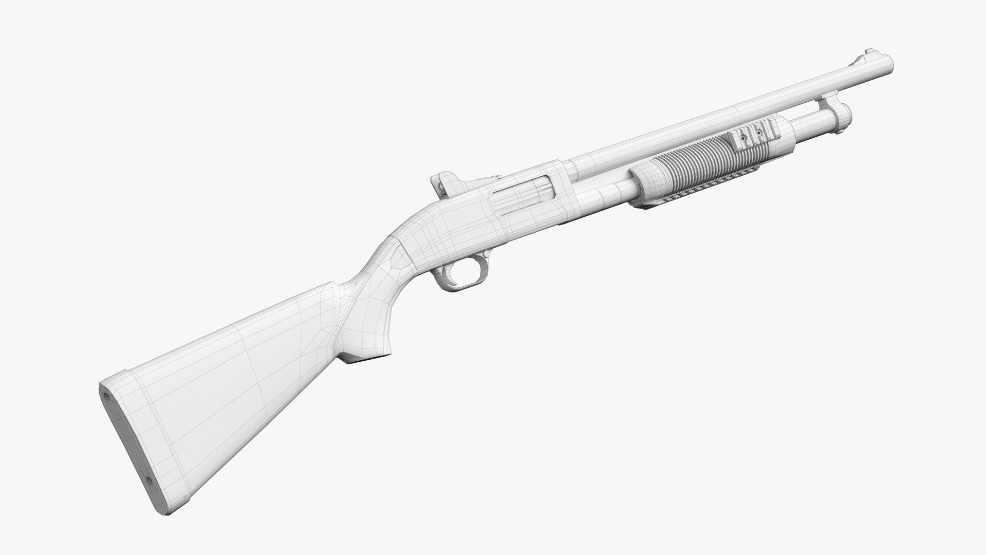 Taser X12 Shotgun Model - TurboSquid 1609770