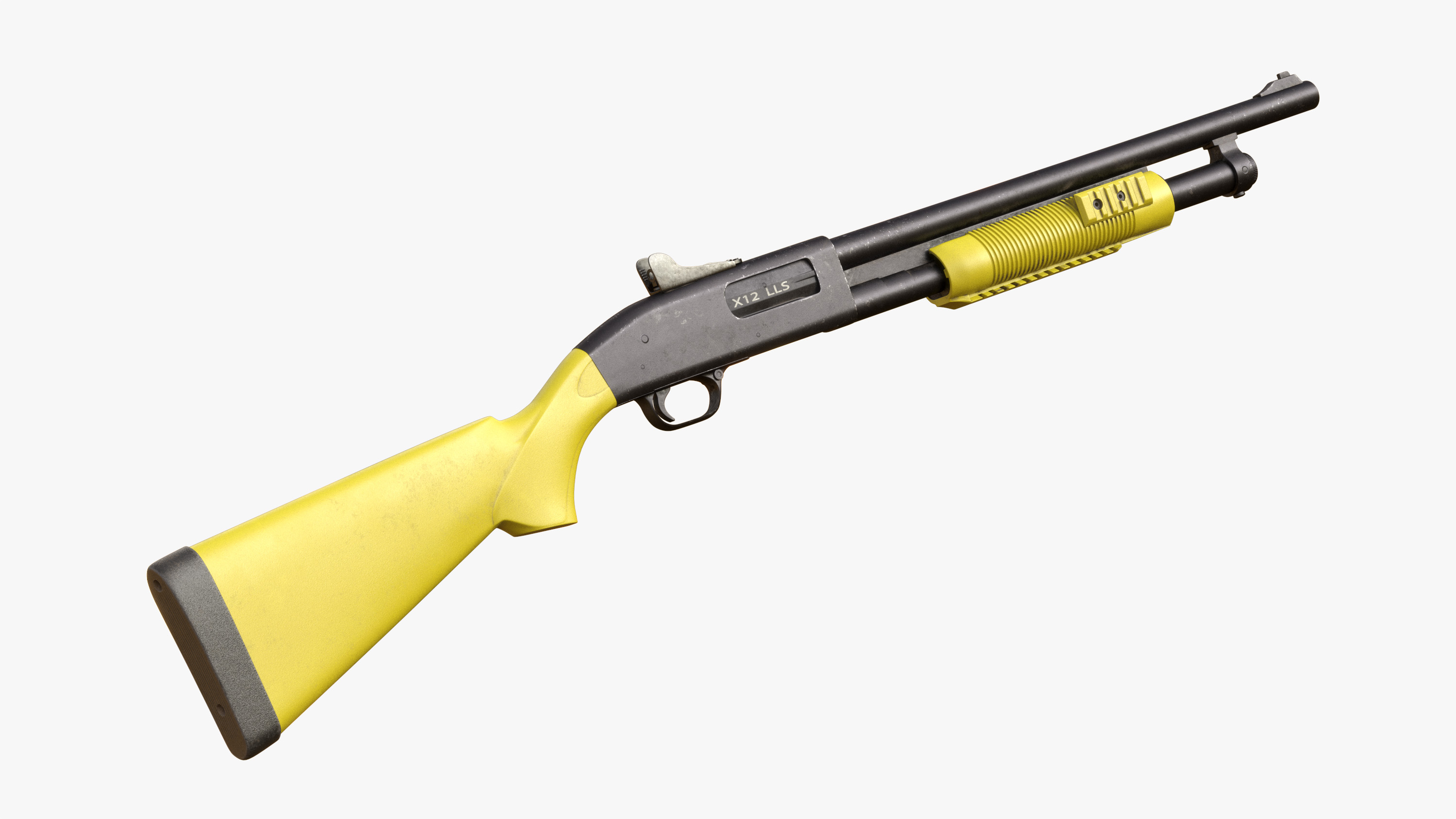 Taser x12 shotgun model - TurboSquid 1609770