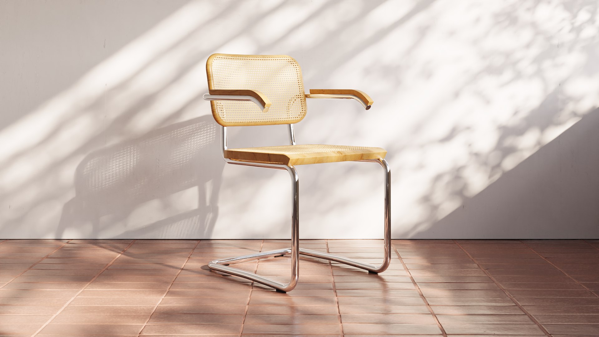 3D Arm Chair - Cesca Chair - TurboSquid 2003275