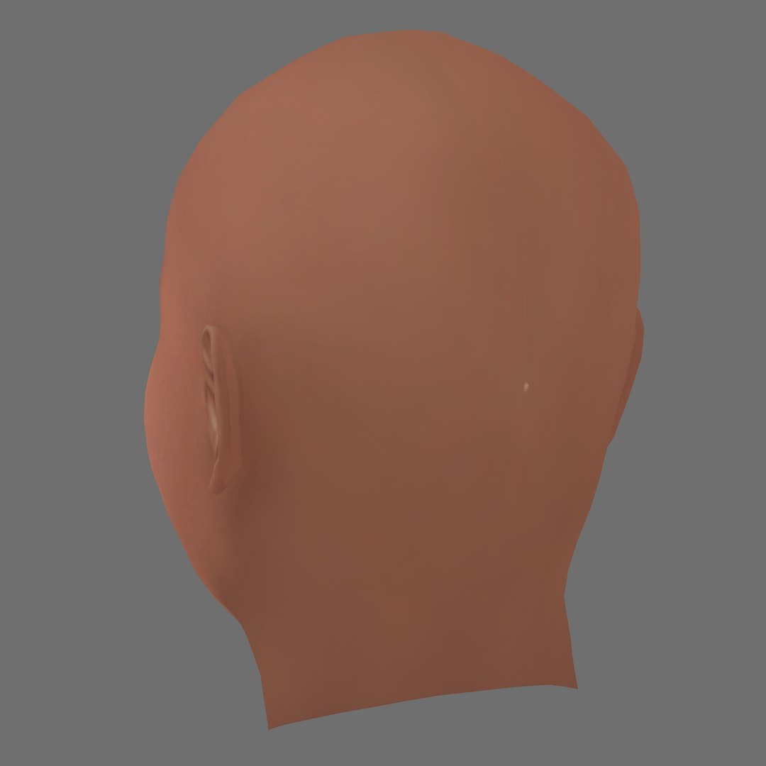 Ving Rhames Head - Low Poly Head For Game 3D Model - TurboSquid 2297080