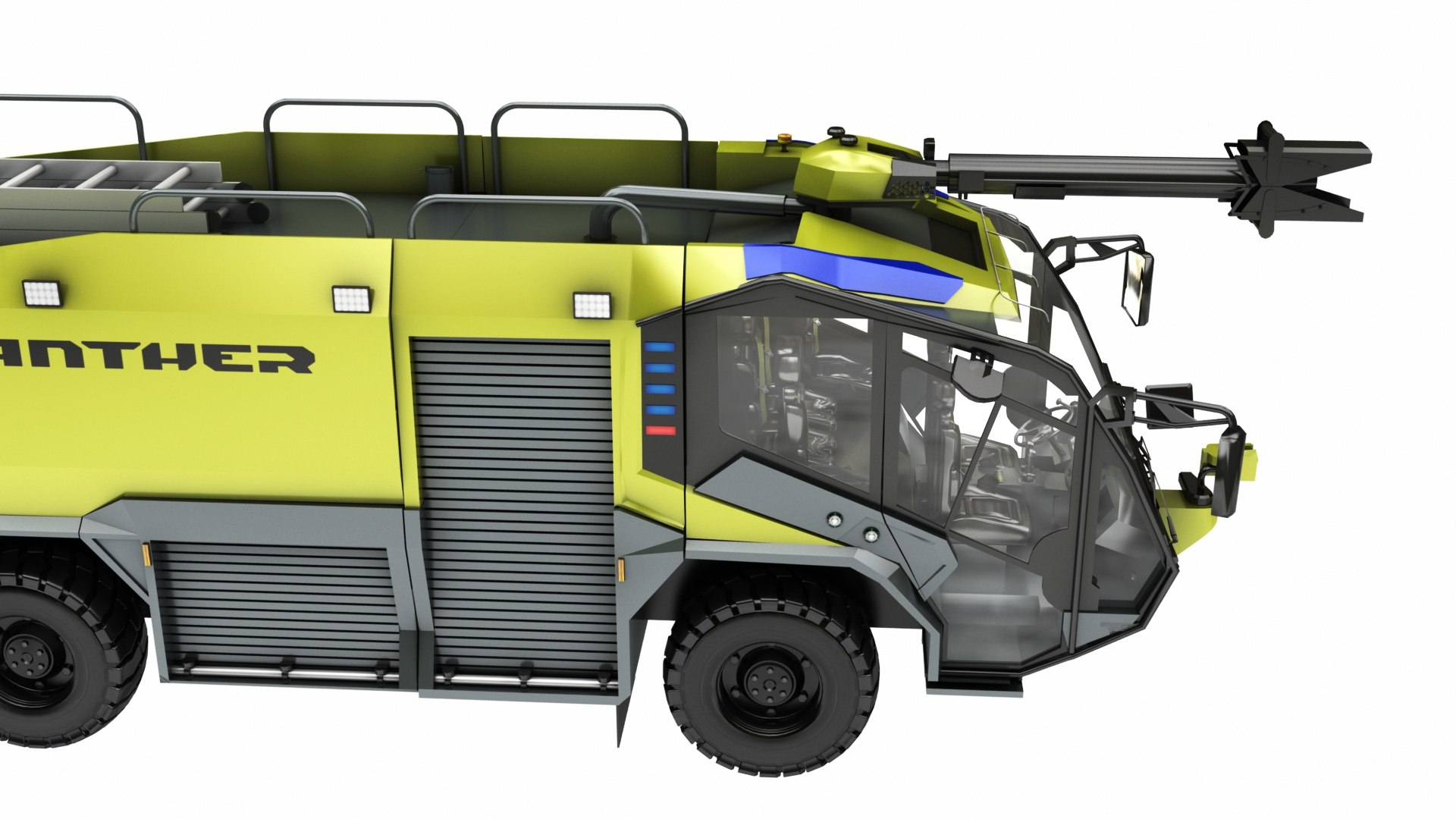 3D Rosenbauer Panther 6x6 S Model - TurboSquid 1483129
