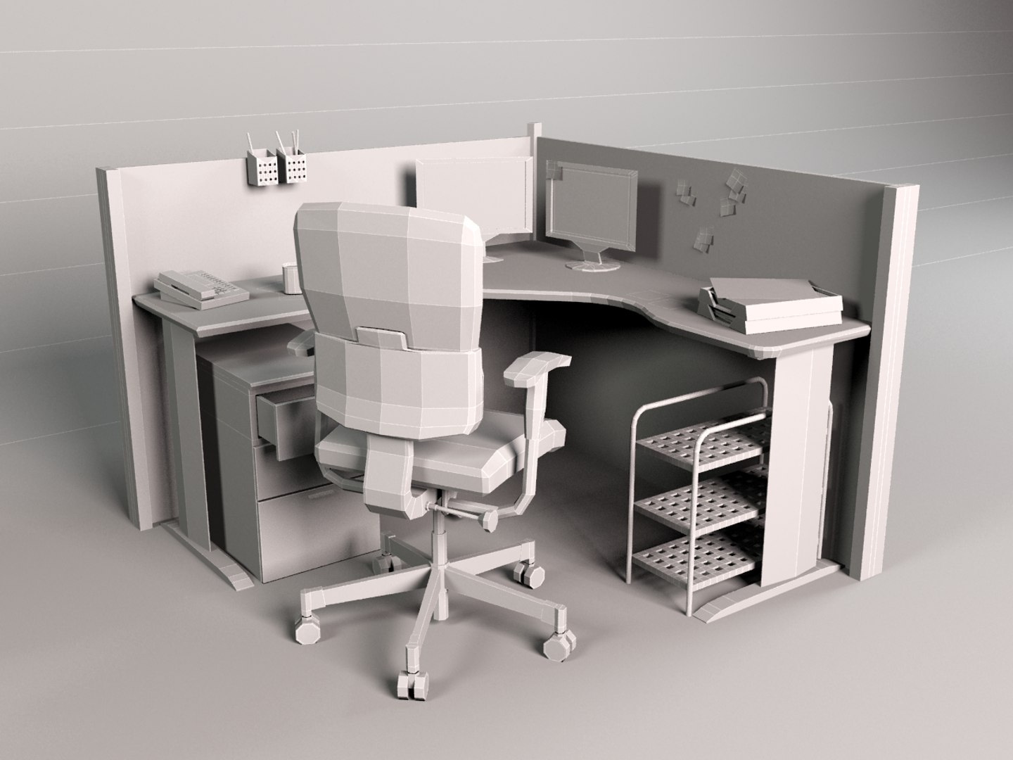 Office 3d Model
