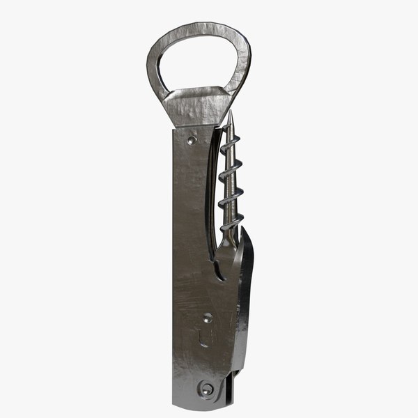 Single lever corkscrew model - TurboSquid 1343032